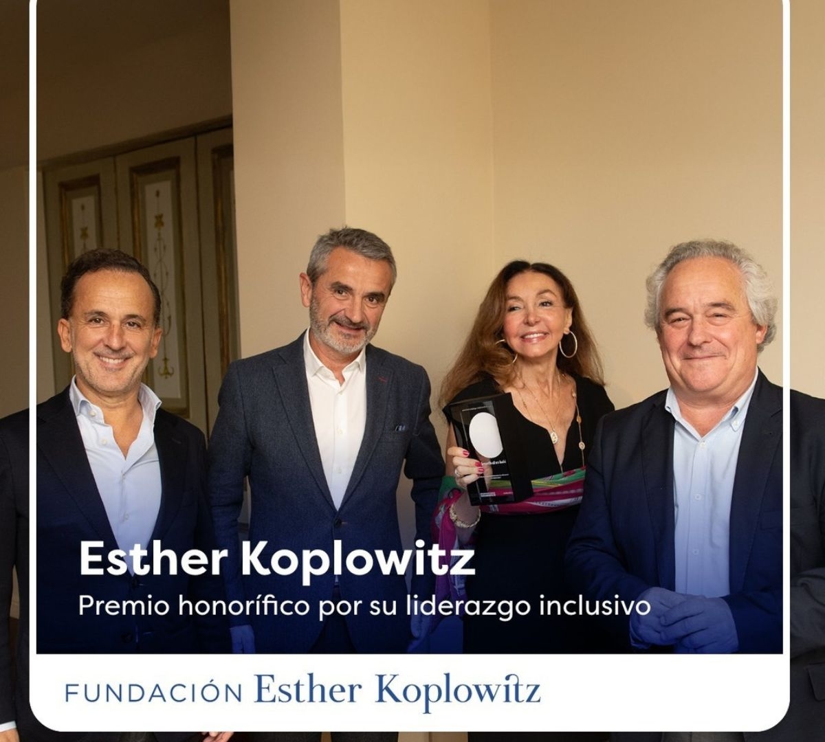 Esther Koplowitz: su silenciosa labor solidaria, sus tres hijas con ...