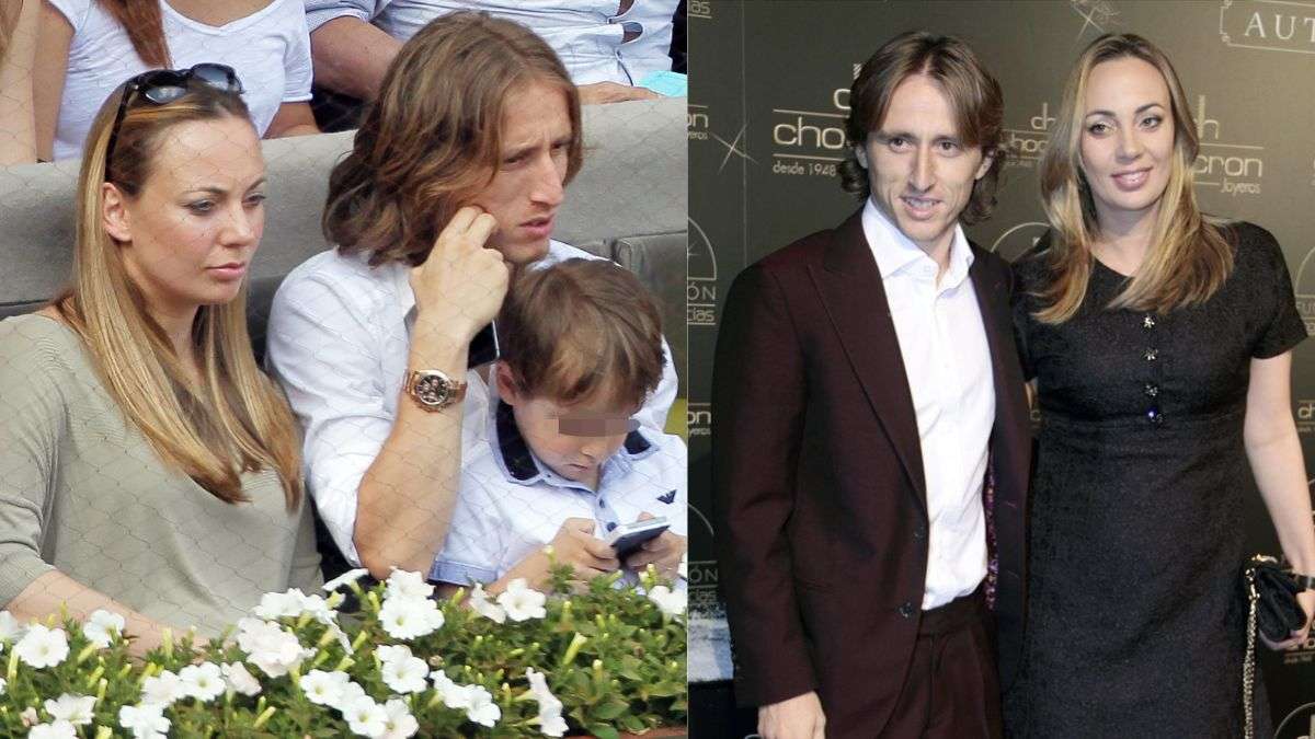 El lado íntimo de Luka Modric: su mujer Vanja Bosníc, sus tres hijos y ...