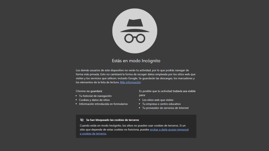 Los expertos en ciberseguridad lo aclaran: el modo incógnito no te hace ...